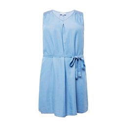Only Carmakoma Kleid 'LAURA' Damen Größe 42 blue denim Winterkleid