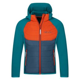Trollkids Hybrid-Fleecejacke "Sirdal" in Blau - 49% | Gr&ouml;&szlig;e 104 | Kids-fleecejacken-fleecepullover