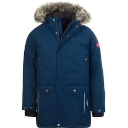 Trollkids Parka "Nordkapp" in Dunkelblau - 35% | Gr&ouml;&szlig;e 104 | Kinderjacken
