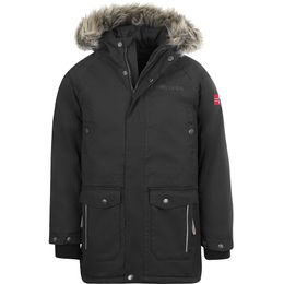 Trollkids Parka "Nordkapp" in Schwarz - 58% | Gr&ouml;&szlig;e 140 | Kinderjacken