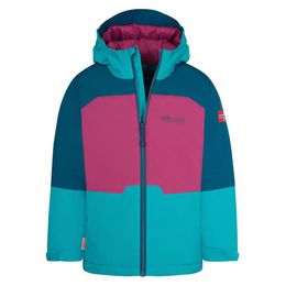 Trollkids Funktionsjacke "Hardanger" in T&uuml;rkis/ Pink - 71% | Gr&ouml;&szlig;e 140 | Kinderjacken