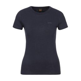 BOSS Orange Shirt in Dunkelblau - 37% | Gr&ouml;&szlig;e XL | Damen-tops
