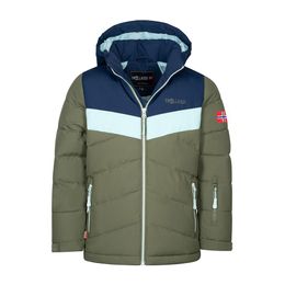 Trollkids Winterjacke "Gryllefjord" in Khaki - 46% | Gr&ouml;&szlig;e 104 | Kinderjacken