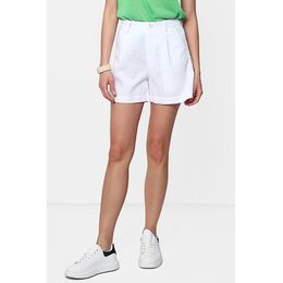 Le Jardin du Lin Leinen-Shorts in Wei&szlig; - 73% | Gr&ouml;&szlig;e 40 | Shorts