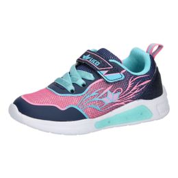 Lico Mädchen Sneaker "Freizeitschuh Blinky Girl", Gr. 32, rosa, Synthetik, Schuhe