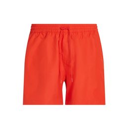 Calvin Klein Swimwear Badeshorts Herren Gr&ouml;&szlig;e XXL orangerot / wei&szlig;