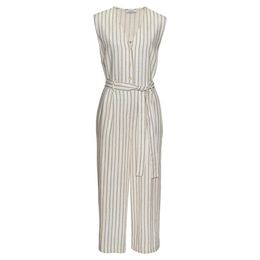 Lascana Jumpsuit Damen Gr&ouml;&szlig;e S creme / grau