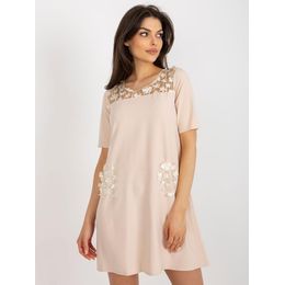 Madnezz House Abendkleid Damen Gr&ouml;&szlig;e 38 beige