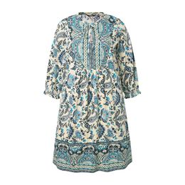 Ulla Popken Dress female Beige, Blue size 50-52