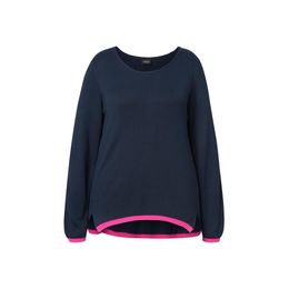LAURAS&Oslash;N Pullover Damen Gr&ouml;&szlig;e XL marine / pink