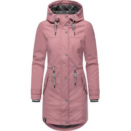 PEAK TIME Raincoat female Pink size XL