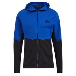 adidas Sportswear Sportsweatjacke Herren Gr&ouml;&szlig;e L blau / nachtblau