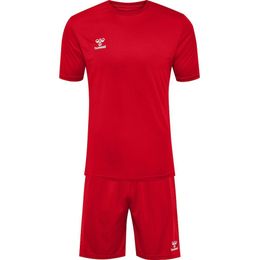 Hummel Tracksuit male Red size XS