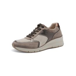 Tamaris Sneaker low Damen Gr&ouml;&szlig;e 38 beige / braun