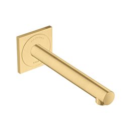 Hansgrohe Elektronischer Waschtischmischer Axor Uno UP, Ausladung 221mm, brushed gold optic (45111250)