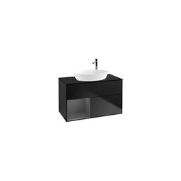 Villeroy & Boch V&B Waschtischunterschrank Finion 100, Pl b m, Rg A m Lac, bla m Lac ; Villeroy & Boch (F892GKPD)