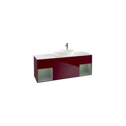 Villeroy & Boch V&B Waschtischunterschrank Finion 160cm, Pl wh. m, Reg Oli. m Lac, Peo m ; Villeroy & Boch (F981GMHB)
