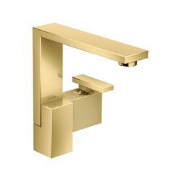 Hansgrohe Waschtisch-Einhebelmischer 190 Axor Edge Ausl. 175mm, Diamantschl., pol. gol opt (46021990)