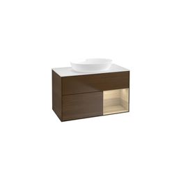 Villeroy & Boch V&B Waschtischunterschrank Finion 100, Abd.-Pl. wh. m, Reg Oa ven, wal ven ; Villeroy & Boch (FA21PCGN)