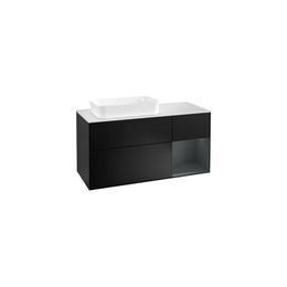 Villeroy & Boch V&B Waschtischunterschrank Wandbeleuchtung Finion 120cm, Pl w m, Rg r md b m La, bla m Lac ; Villeroy & Boch (G281HGPD)