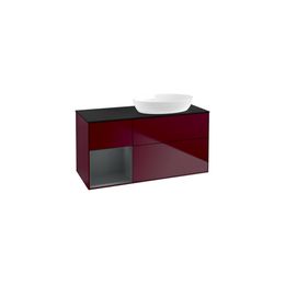 Villeroy & Boch V&B Waschtischunterschrank Finion 120cm, Pl bla m, Reg md m Lac, Peo m ; Villeroy & Boch (FA42HGHB)
