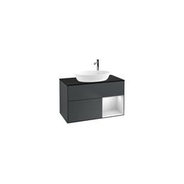 Villeroy & Boch V&B Waschtischunterschrank Finion 100, Pl b m, Reg wh. m Lac, md bl. m Lac ; Villeroy & Boch (F902MTHG)