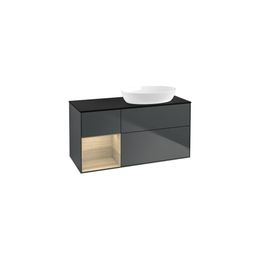 Villeroy & Boch V&B Waschtischunterschrank Finion 120cm, Pl b m, Reg Oa ven, md bl. m Lac ; Villeroy & Boch (FA42PCHG)
