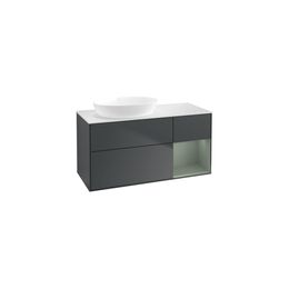 Villeroy & Boch V&B Waschtischunterschrank Finion 120cm, Pl w m, Rg Ol m Lac, md bl. m Lac ; Villeroy & Boch (FA51GMHG)