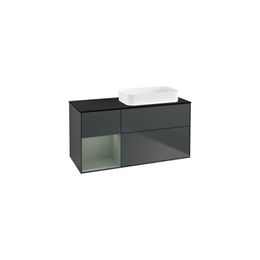 Villeroy & Boch V&B Waschtischunterschrank Finion 120x60 cm, Rg l Oli. m Lac, md bl. m Lac ; Villeroy & Boch (F682GMHG)