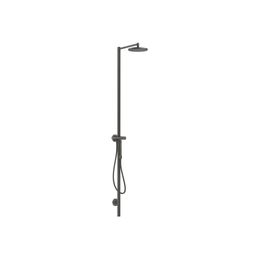 Hansgrohe Nature Duschs&auml;ule Axor Starck m Kopfbrause, Handbrause, brushed black chrome (12670340)