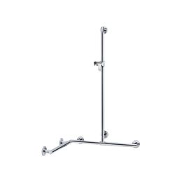 KEUCO Duschhandlauf Plan Care m BrSt, r/l, 1097x797mm, Alu si-elox/vc (34915179611)