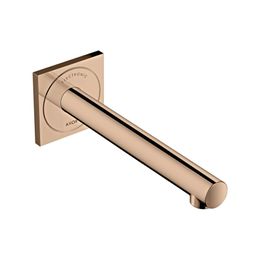 Hansgrohe Elektronischer Waschtischmischer Axor Uno UP, Ausladung 221mm, polished red gold (45111300)