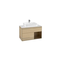 Villeroy & Boch V&B Waschtischunterschrank Wandbeleuchtung Finion 100, Pl wh. m, Reg re wal ven, Oa ven ; Villeroy & Boch (G121GNPC)