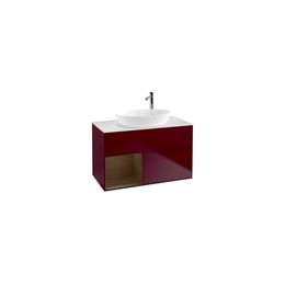 Villeroy & Boch V&B Waschtischunterschrank Finion 100, Abd.-Pl. wh. m, Reg wal ven, Peo m ; Villeroy & Boch (F891GNHB)
