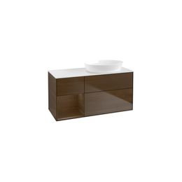 Villeroy & Boch V&B Waschtischunterschrank Finion 120cm, Pl wh. m, Reg wal ven, wal ven ; Villeroy & Boch (FA41GNGN)