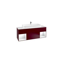 Villeroy & Boch V&B Waschtischunterschrank Finion 160x60,3x50,1cm, Reg glo wh. Lac, Peo m ; Villeroy & Boch (F211GFHB)