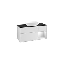 Villeroy & Boch V&B Waschtischunterschrank Finion 120cm, Pl b m, Reg wh. m Lac, wh. m Lac ; Villeroy & Boch (FA72MTMT)
