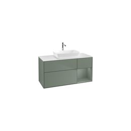 Villeroy & Boch V&B Waschtischunterschrank Finion 120cm, Pl w m, Rg Oli. m Lac, Oli. m Lac ; Villeroy & Boch (F831GMGM)