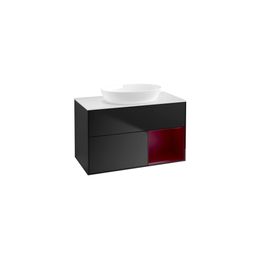 Villeroy & Boch V&B Waschtischunterschrank Finion 100, Pl wh. m, Reg Peo m Lac, bla m Lac ; Villeroy & Boch (FA21HBPD)