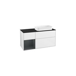 Villeroy & Boch V&B Waschtischunterschrank Wandbeleuchtung Finion 120cm, Pl b m, Rg l md b m La, g wh. Lac ; Villeroy & Boch (G272HGGF)