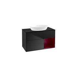 Villeroy & Boch V&B Waschtischunterschrank Finion 100, Pl bla m, Reg Peo m Lac, bla m Lac ; Villeroy & Boch (FA22HBPD)