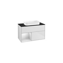 Villeroy & Boch V&B Waschtischunterschrank Finion 100x60,3 cm, Reg li wh. m Lac, wh. m Lac ; Villeroy & Boch (F652MTMT)