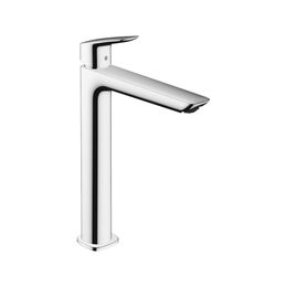 Hansgrohe Waschtisch-Einhebelmischer 240 F Logis mit Zugstangen-Ablaufgarnitur, chrom (71257000)