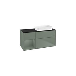Villeroy & Boch V&B Waschtischunterschrank Finion 120x60 cm, Reg li Oli. m Lac, Oli. m Lac ; Villeroy & Boch (F682GMGM)