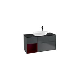 Villeroy & Boch V&B Waschtischunterschrank Finion 120cm, Pl b m, Rg Peo m La, md bl. m Lac ; Villeroy & Boch (F942HBHG)