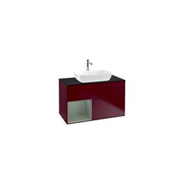 Villeroy & Boch V&B Waschtischunterschrank Finion 100, Pl bla m, Reg Oli. m Lac, Peo m ; Villeroy & Boch (F772GMHB)