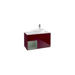 Villeroy & Boch V&B Waschtischunterschrank Finion 100, Pl wh. m, Reg Oli. m Lac, Peo m ; Villeroy & Boch (F891GMHB)