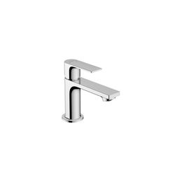 Hansgrohe Waschtisch-Einhebelmischer Rebris E 80 mit Zugstangen-Ablaufgarnitur, chrom (72550000)