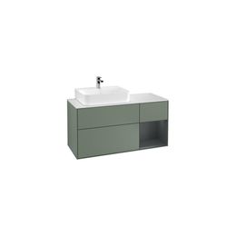 Villeroy & Boch V&B Waschtischunterschrank Wandbeleuchtung Finion 120cm, Pl w m, Rg l md b m La, Ol m Lac ; Villeroy & Boch (G151HGGM)