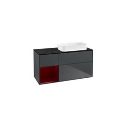 Villeroy & Boch V&B Waschtischunterschrank Finion 120x60 cm, Reg li Peo, md bl. m Lacquer ; Villeroy & Boch (F682HBHG)